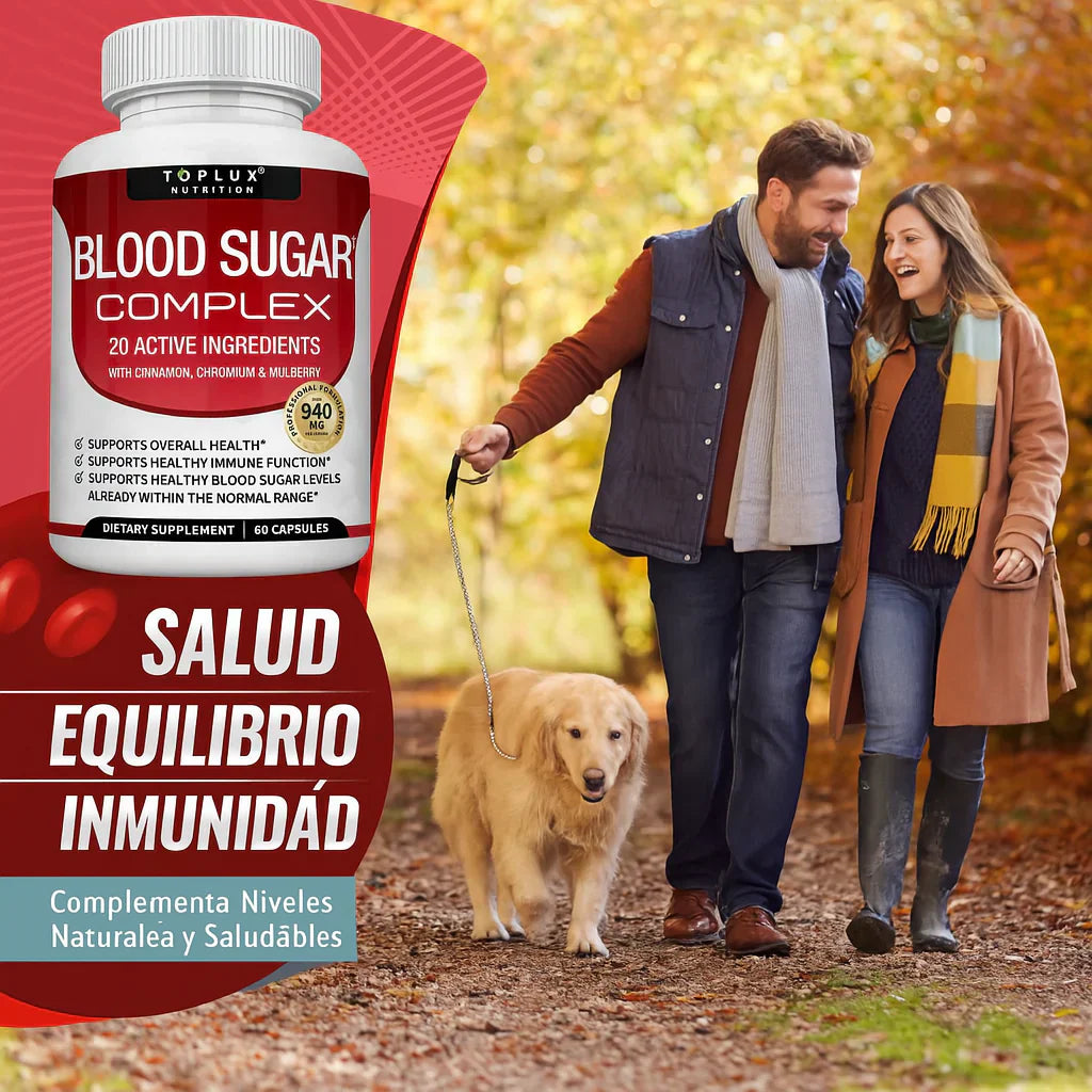 Blood Sugar Complex® - Estabiliza el Azúcar en la Sangre - 60 CAPS ...